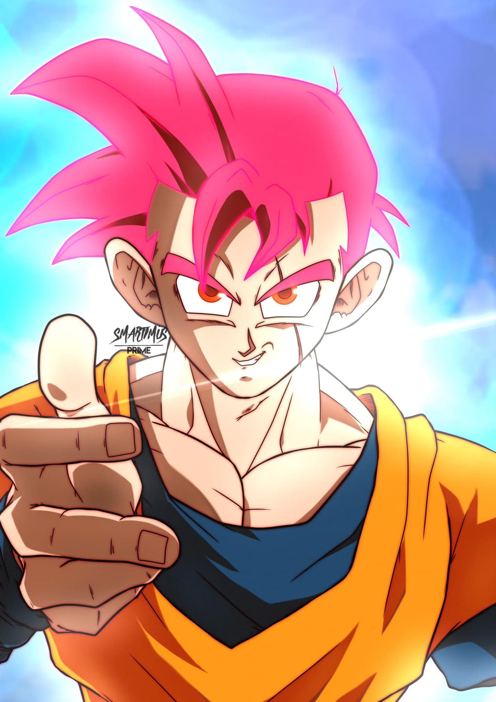 Conoce cómo se vería Gohan como Súper Saiyajin Dios | Shows Anime | Canal5
