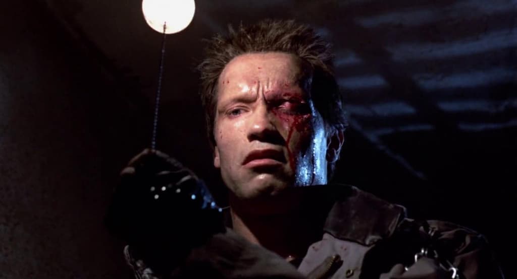 Así se veía Schwarzenegger detrás de la caracterización en Terminator ...