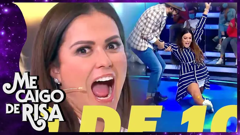 El chile, su split embarazada y otros momentos épicos de Mariana Echeverría | Shows Me caigo de ...