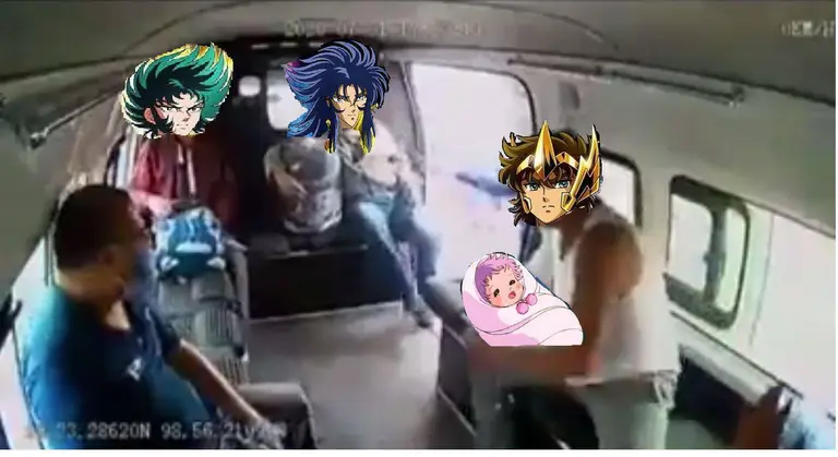 Memes de la combi, el asalto y el ratero en texcoco | Shows Canal 5 ...