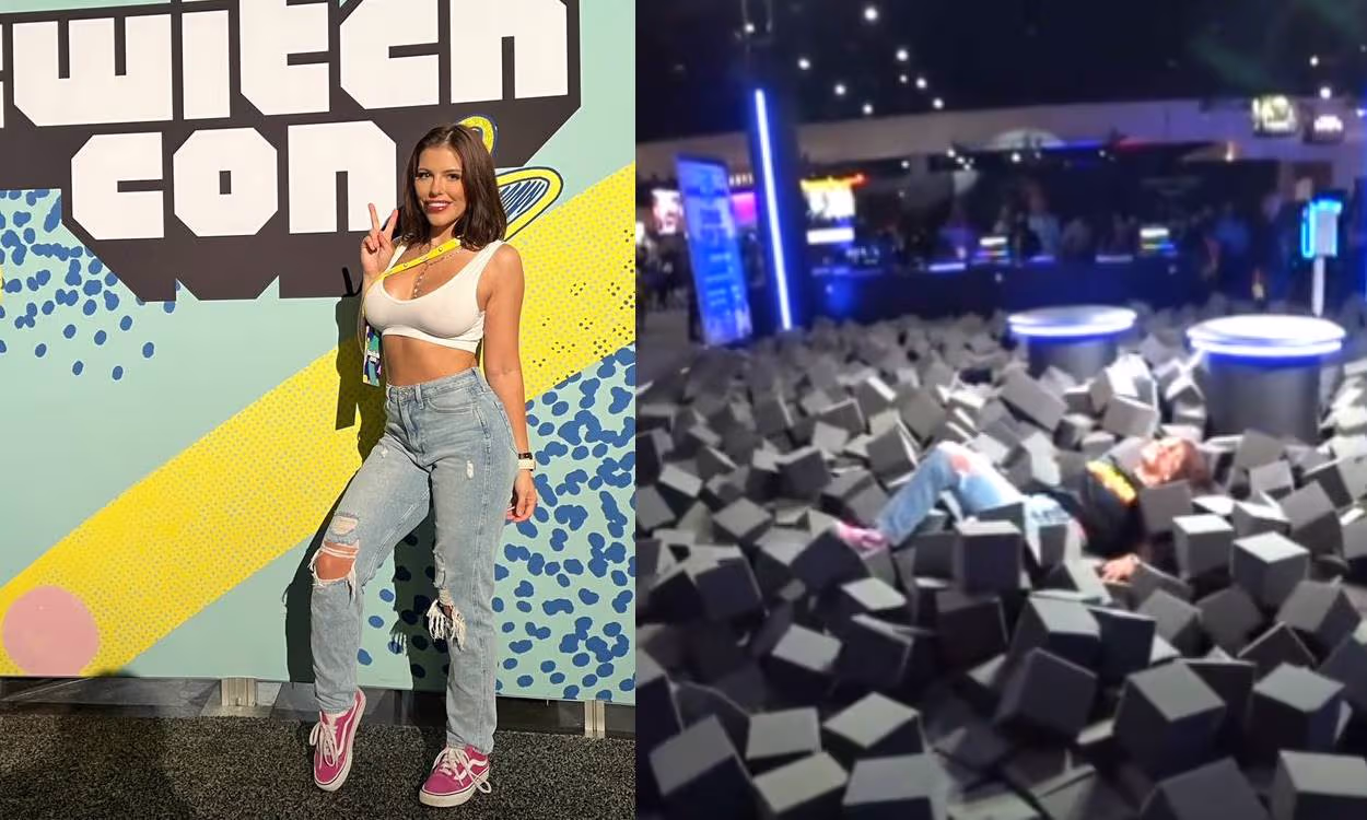 Adriana Chechik se fractura durante juego en la TwitchCon | Shows ...