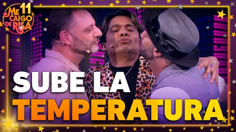 BESO DE TRES entre Ricardo Peralta, Faisy y Fastlich?! | Shows Me caigo ...