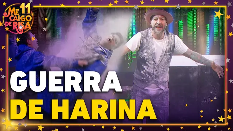 El Chevo no sabe perder y se va contra Faisy en una guerra de harina ...