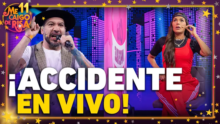 ¡Galilea Montijo sufre accidente en pleno show! y Faisy regaña al responsable | Shows Me caigo ...