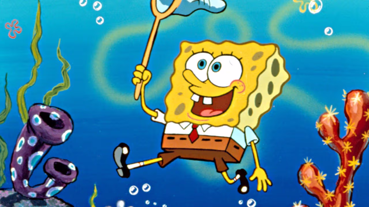 Todos los personajes de Bob Esponja en una imagen | Shows Niños | Canal5