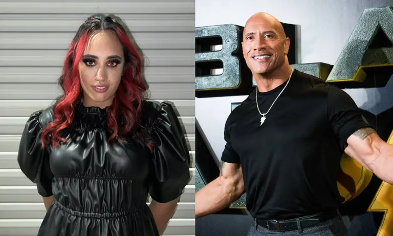 Hija de La Roca debuta en la WWE como Ava Raine y enloquece Internet | Canal 5 Home Peliculas ...