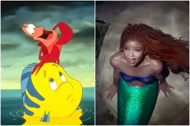 La Sirenita: Redes reaccionan al look de Flounder en el primer tráiler | Canal 5 Home Peliculas ...