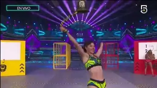 Así fue el debut de Yann y Ella en los circuitos de Guerreros 2020 | Shows Guerreros 2020 | Canal5