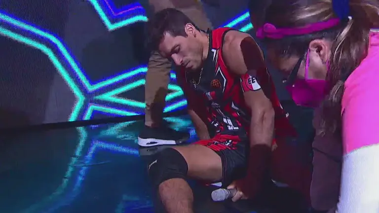 ¡En el primer juego! Patricio, capitán de Perú, se lesiona | Shows Guerreros | Canal5