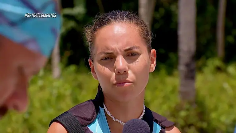 Ceci Flores se da tremendo trancazo en la prueba de salvación | Shows Reto 4 Elementos | Canal5