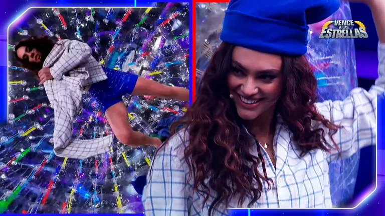 Alejandra Müller se tuvo que VESTIR en este PECULIAR probador | Vence a las Estrellas | Shows ...