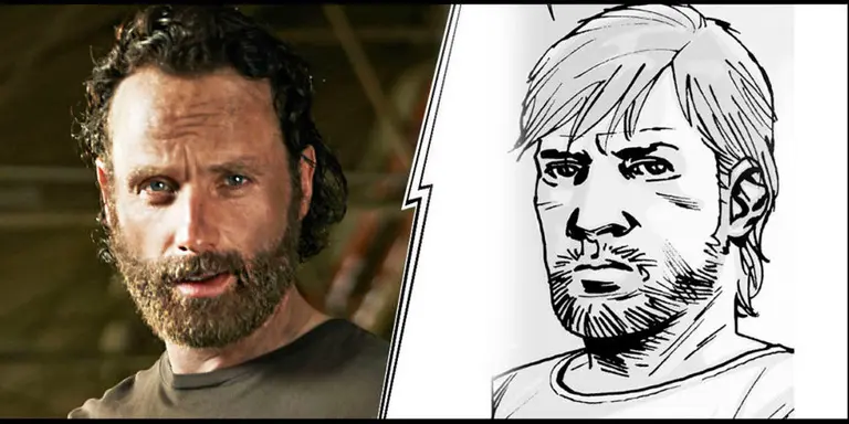 Así lucen los personajes de TWD en el cómic | Canal 5 Home Series | Canal5