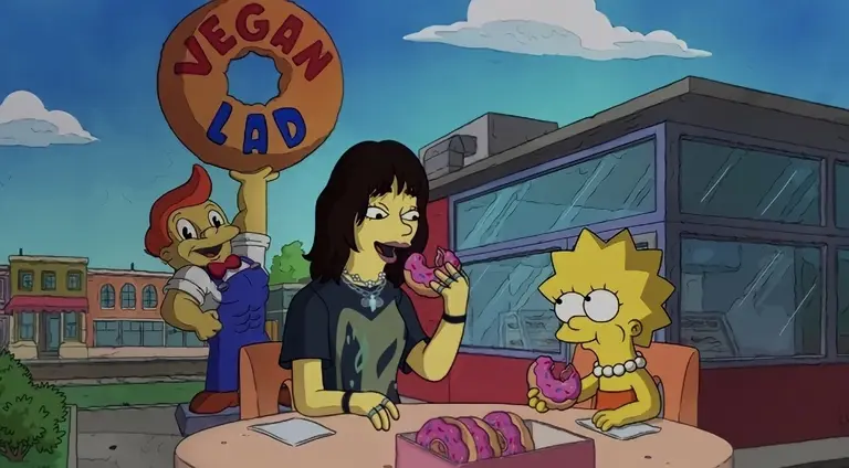 Fans de ‘Los Simpson’ critican a Lisa tras episodio con Billie Eilish ...