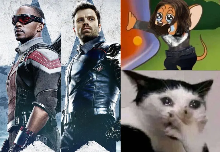 Se estrenó Falcon and the winter soldier y los memes no faltaron ...