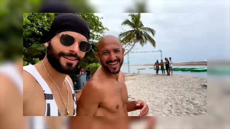 Adrián y El Rasta comparten detrás de cámaras de Reto 4 Elementos 2022 ...