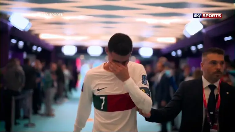¡Entre lágrimas! Así se despidió Cristiano Ronaldo de su “último ... ¡Entre lágrimas! Así se despidió Cristiano Ronaldo de su “último ...