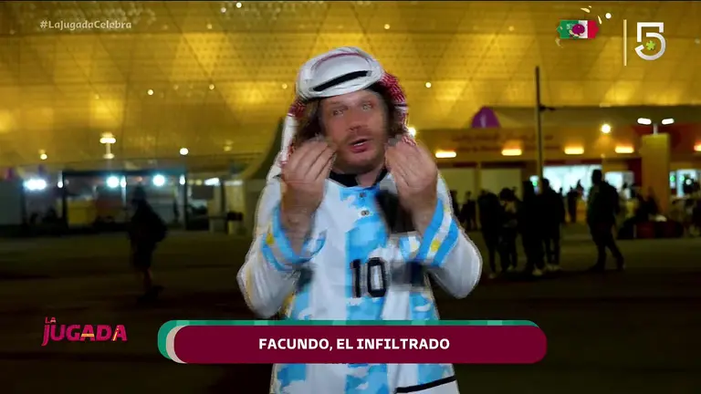 Facundo se infiltra a barras argentinas y causa confusión entre ...